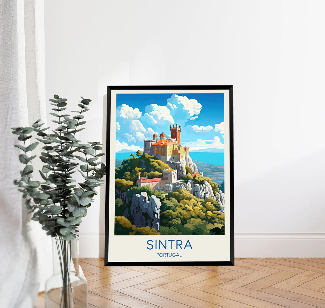 Sintra Travel Sintra Poster Sintra Art Sintra Print - Etsy