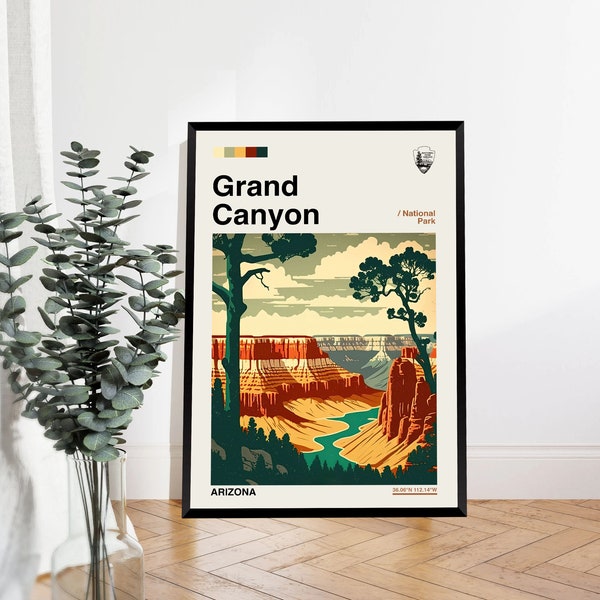 Grand Canyon Poster - Etsy