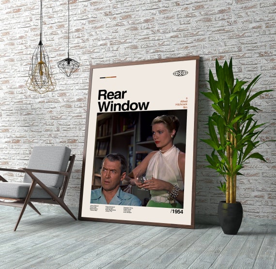 Rear Window Minimalist Poster