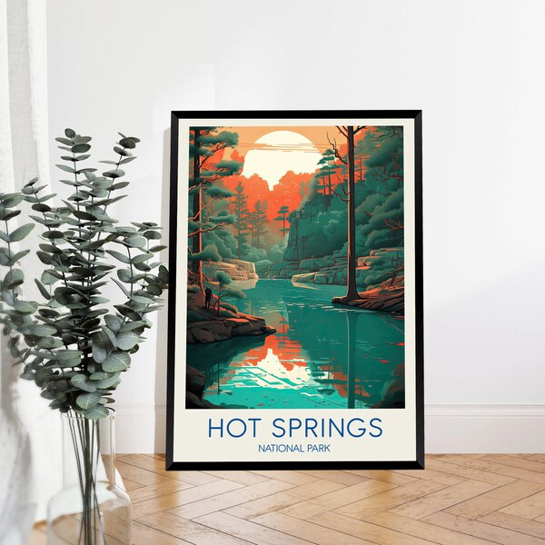 Hot Springs National Park Art - Etsy