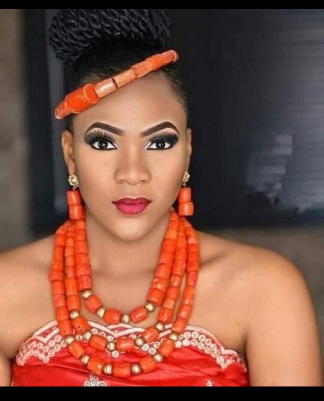 Edo Bridal Beads Igbo Jewelry Set Nigerian Bridal - Etsy