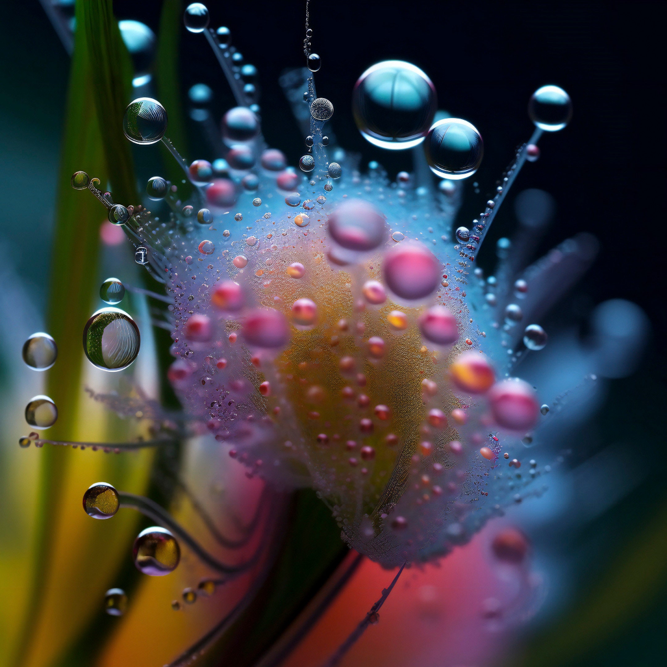 Biomorphic Digital Art Digital Download Biomorphus Microscopic Macro ...