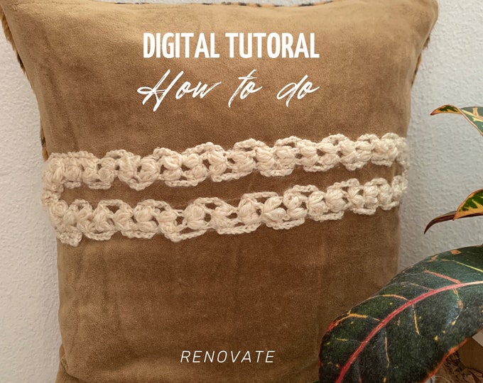 PDF Pattern & Instruction, Rustic Pillowcase, Repair Sewing ...