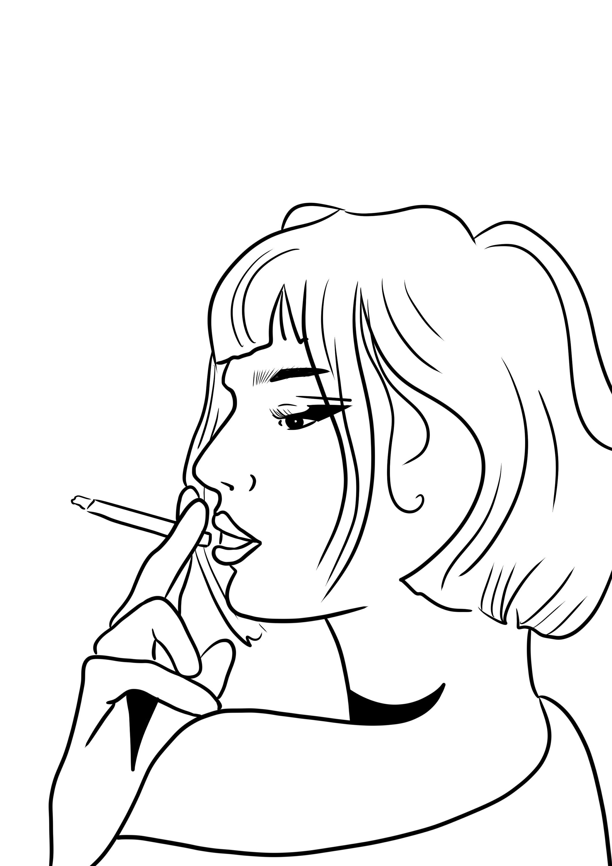 Custom Line Drawing Simple Line Art Commission Portrait - Etsy