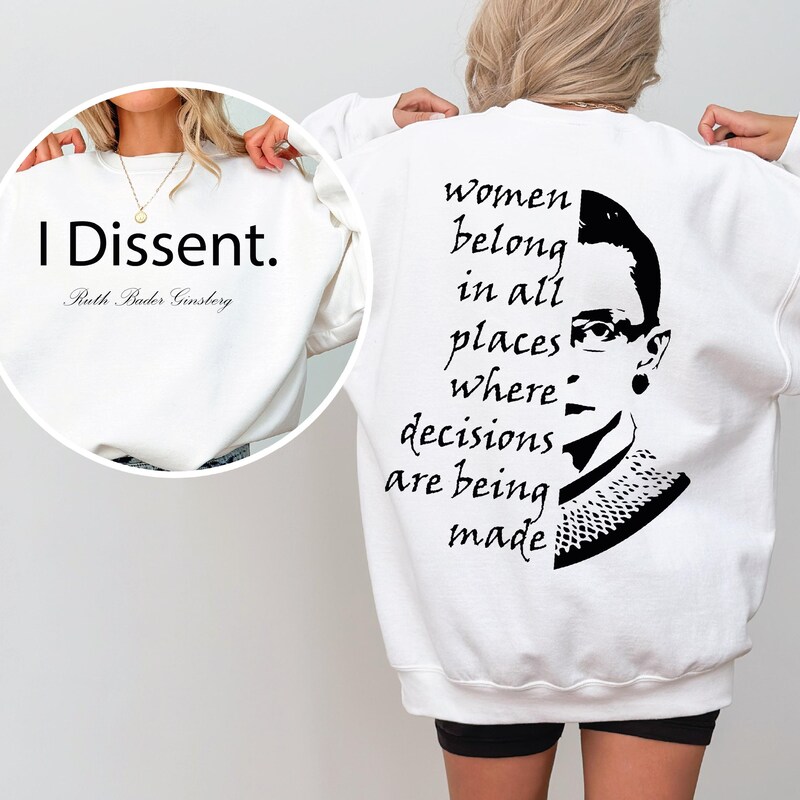 Rbg Sweatshirt - Etsy