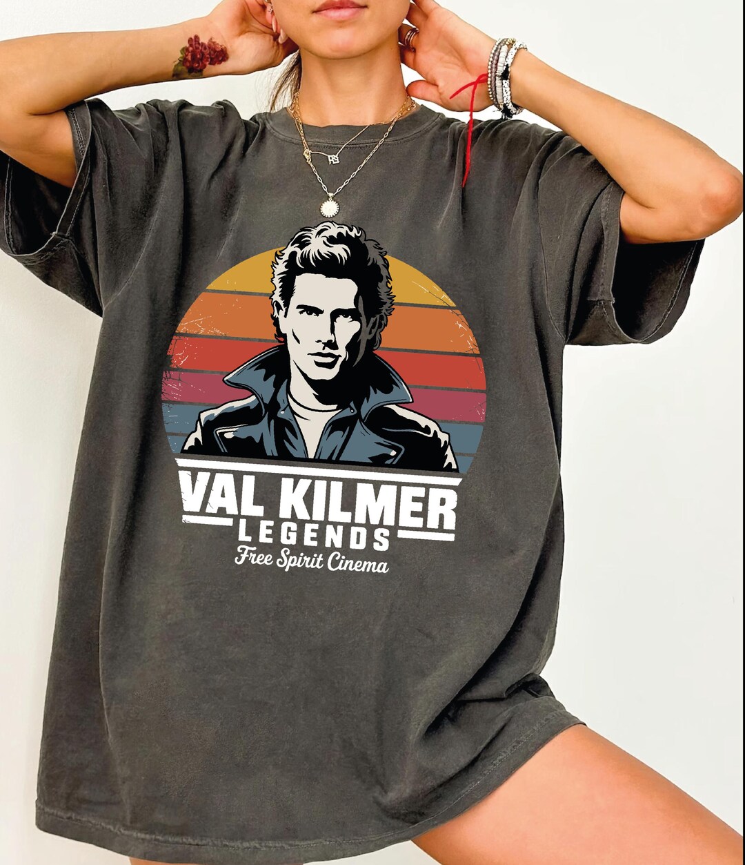 Comfort Colors Val Kilmer Retro Shirt, Val Kilmer Fan Tees, Val Kilmer ...