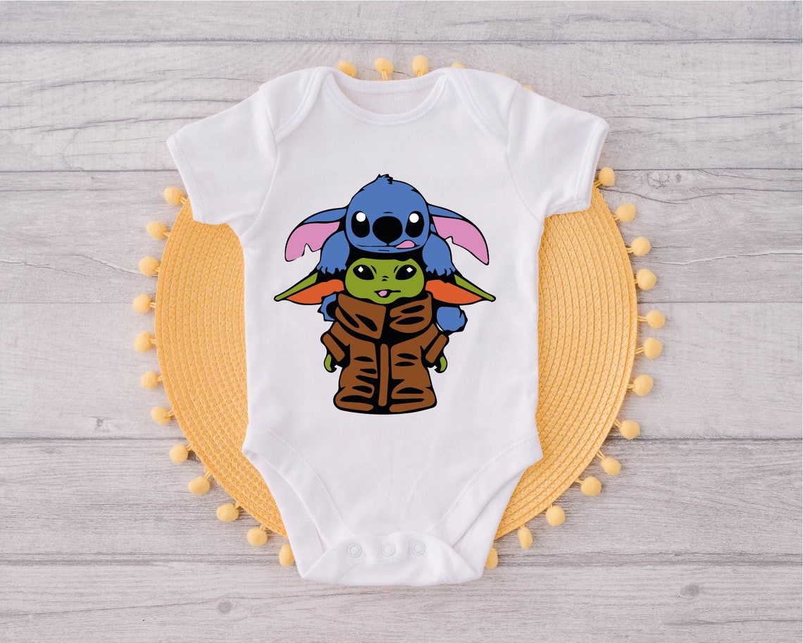 Stitch Bodysuit, Disney Stitch Ears Toddler Outfit, PR182 - Etsy
