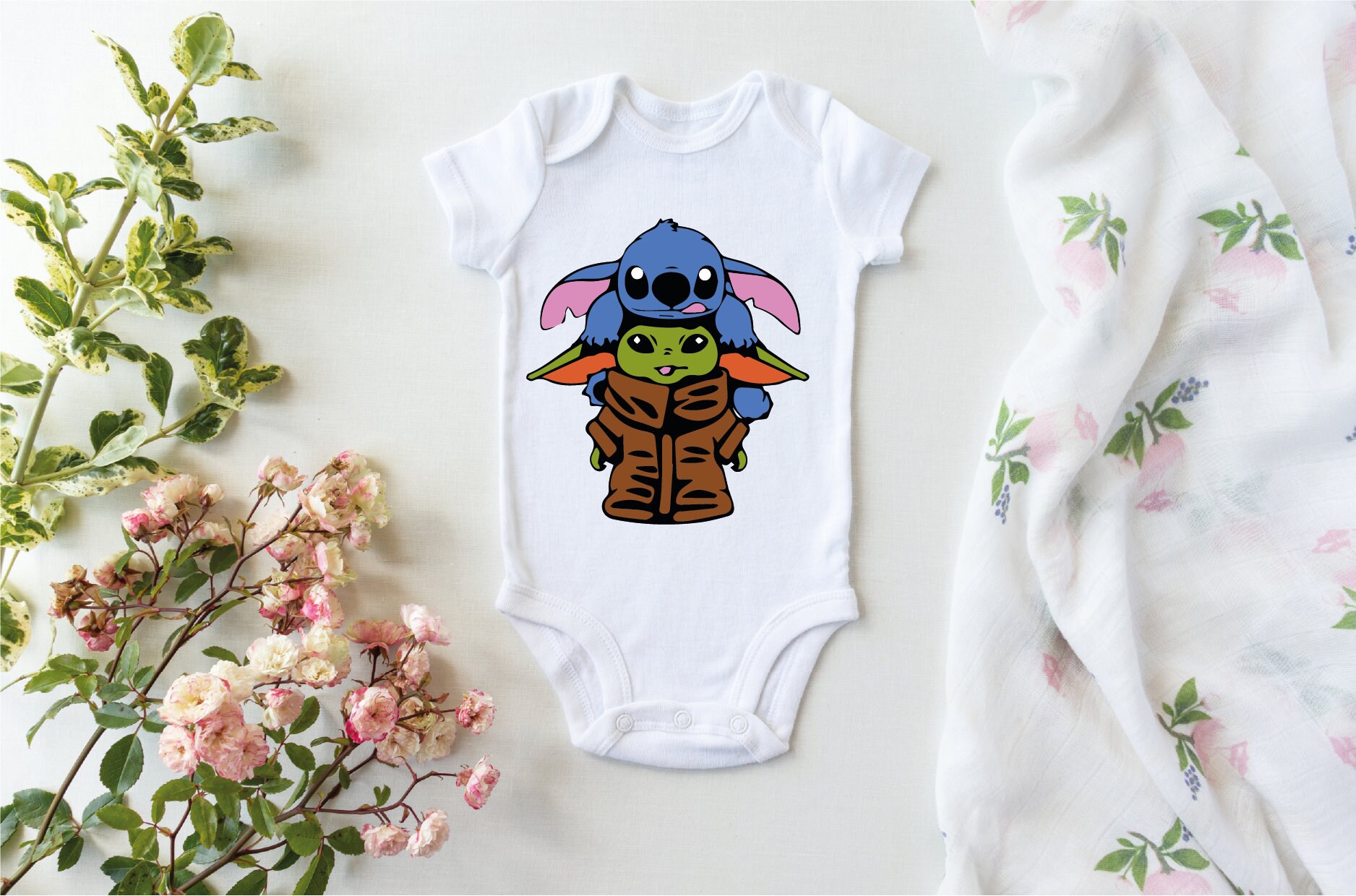 Stitch Bodysuit, Disney Stitch Ears Toddler Outfit, PR182 - Etsy