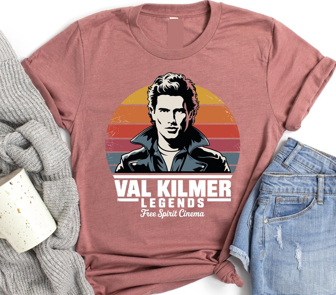 Val Kilmer Retro Shirt, Val Kilmer Fan Tees, Val Kilmer Homage Tshirt ...