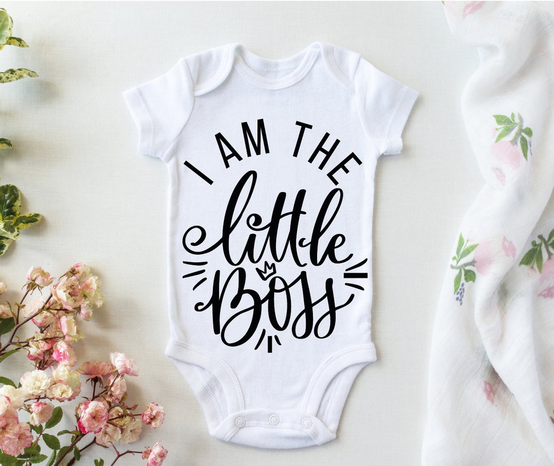 I Am the Boss Toddler Outfit, Boss Baby Bodysuit, Baby Boss Clothes, I ...