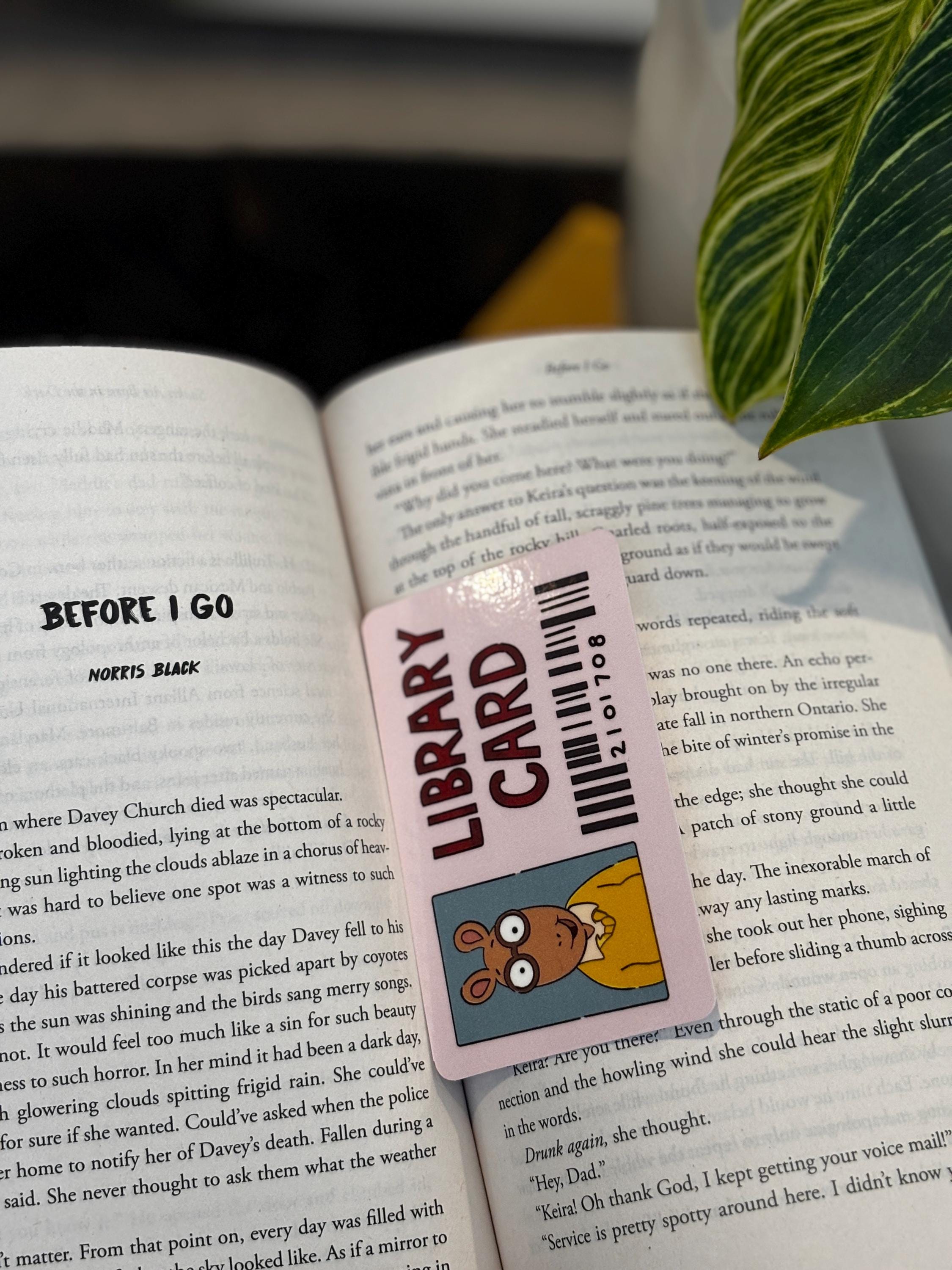 Handmade Arthur-inspired Library Card Bookmark – Nostalgic Cartoon ...