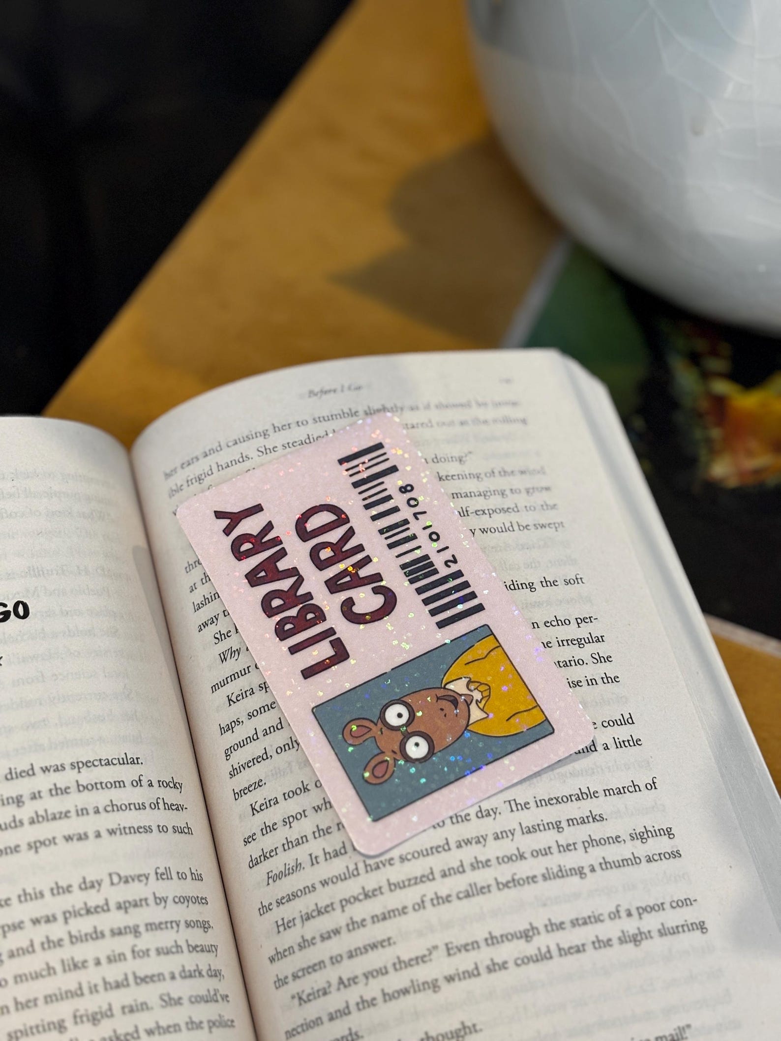 Handmade Arthur-inspired Library Card Bookmark – Nostalgic Cartoon ...