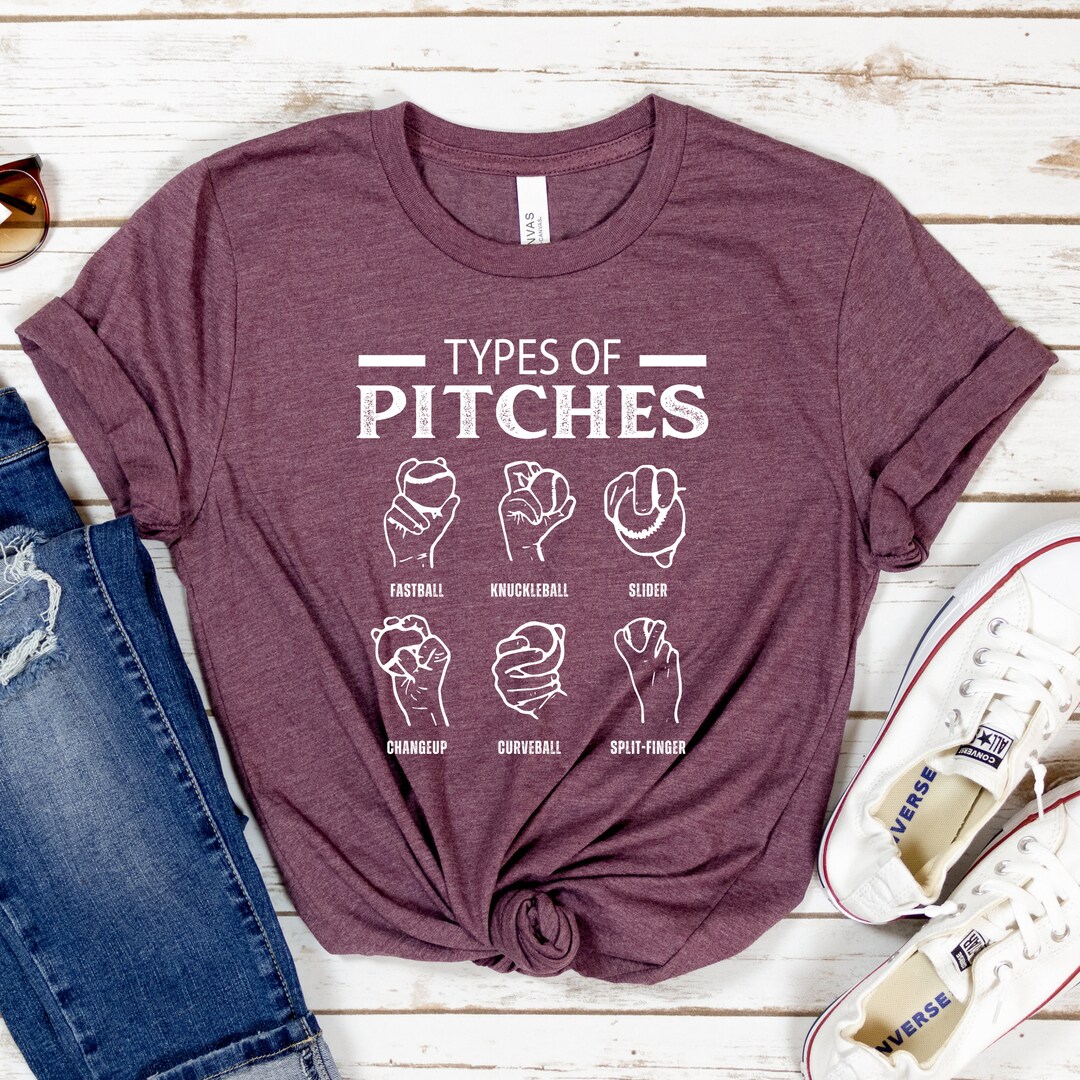 Types of Pitches Shirt | Sports Shirt, Team Shirt, Baseball Mom, Sports ...