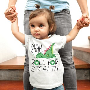 Shhh Roll for Stealth Bodysuit, Board Game Baby Bodysuit, Dungeons and ...