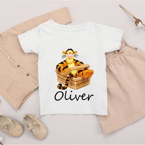 Custom Baby Bodysuits Boy, Tigger Baby Boy Bodysuit, Winnie the Pooh ...