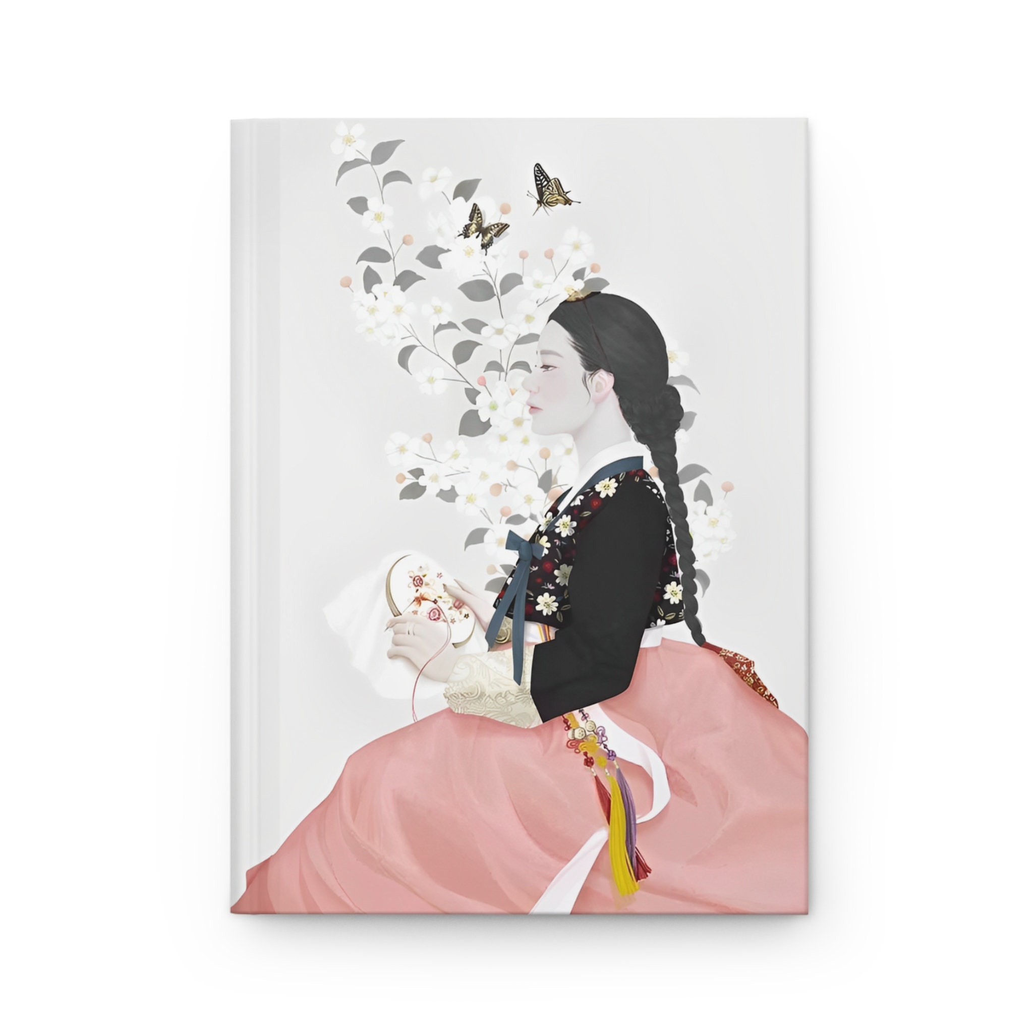 Hardcover Notebook Design Korean Joseon Noble Girl - Etsy