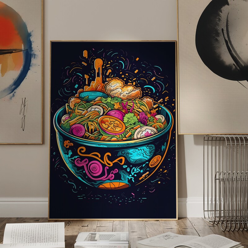 Abstract Food Art - Etsy