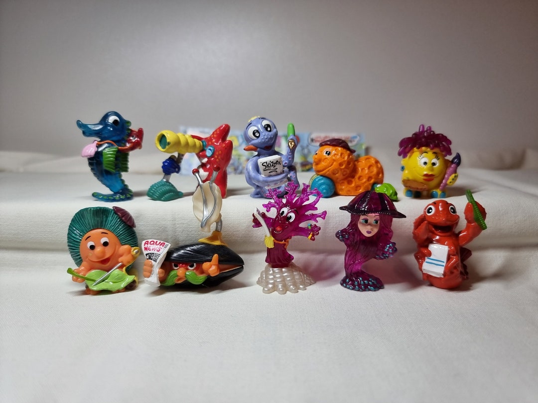 Kinder Surprise Aqualand 1997 Complete Set Vintage Toys - Etsy