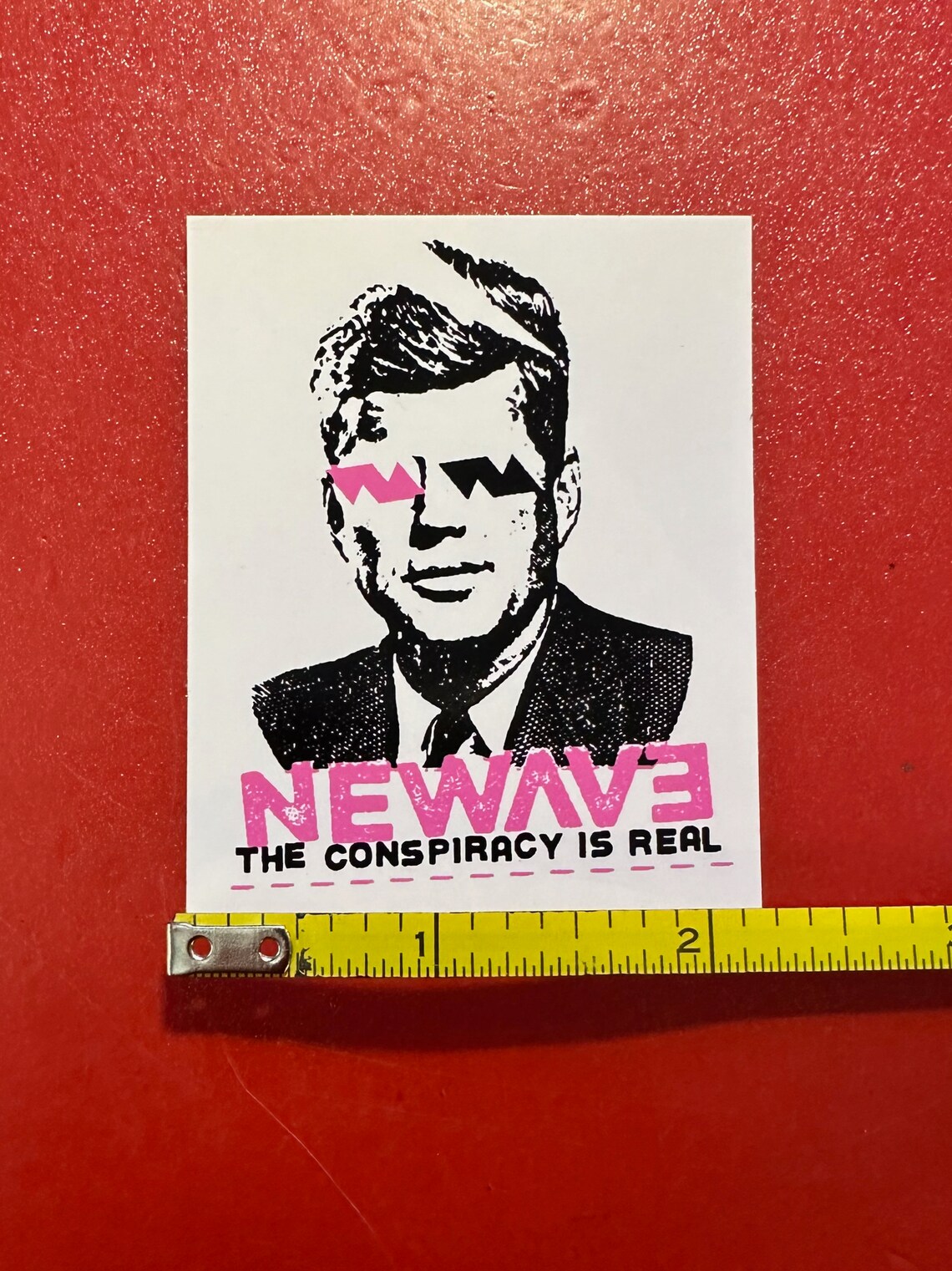 2 JFK STICKER'S - Etsy