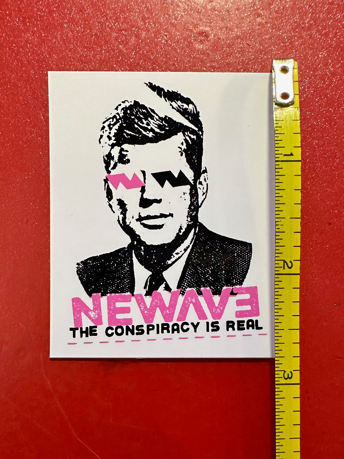 2 JFK STICKER'S - Etsy