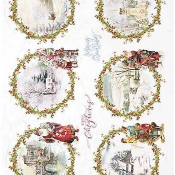 Christmas Rice Paper - Etsy UK