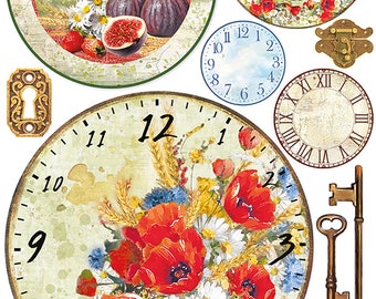 Ciao Bella A4 Rice Paper - Letters From Paris CBRP489 - Etsy