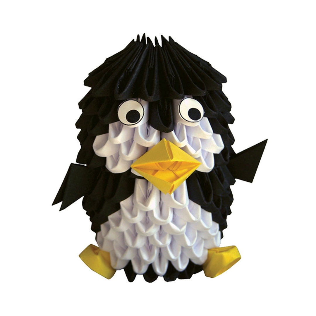 3D Modular Origami, Penguin XL - Etsy
