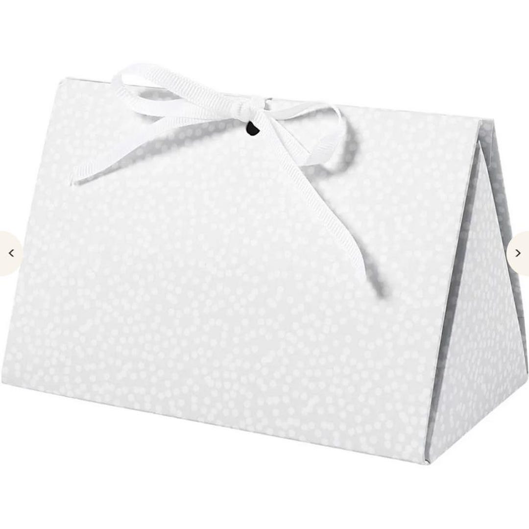 3pcs 15x7x8cm Candy Box White Dots Paper Bags Jewelry Party Wedding ...