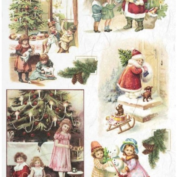 Christmas Rice Paper - Etsy