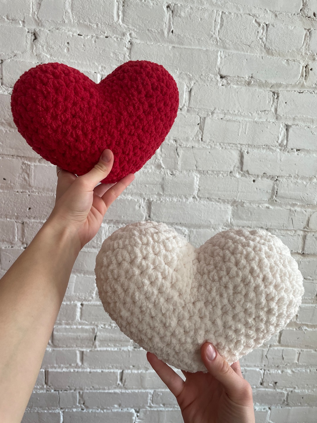 Crochet Valentine Heart, Crochet Love Heart, Valentines Day, Crochet ...