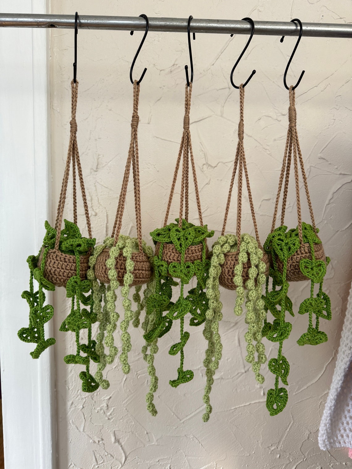Crochet Hanging Monstera - Etsy
