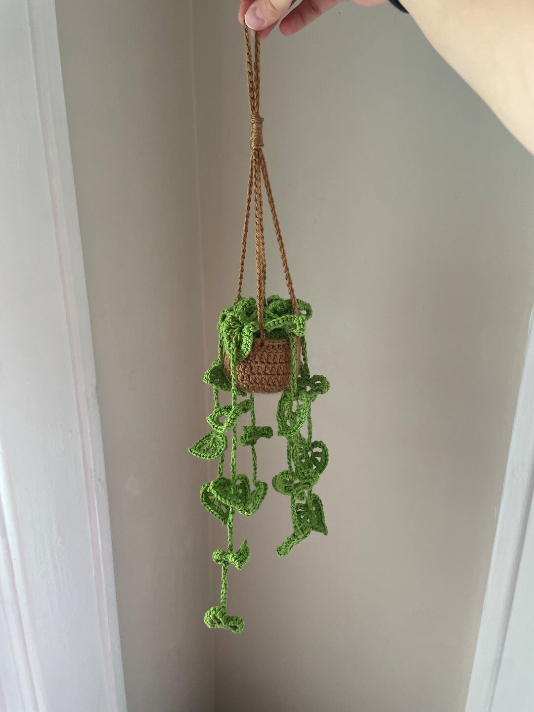 Crochet Hanging Monstera - Etsy
