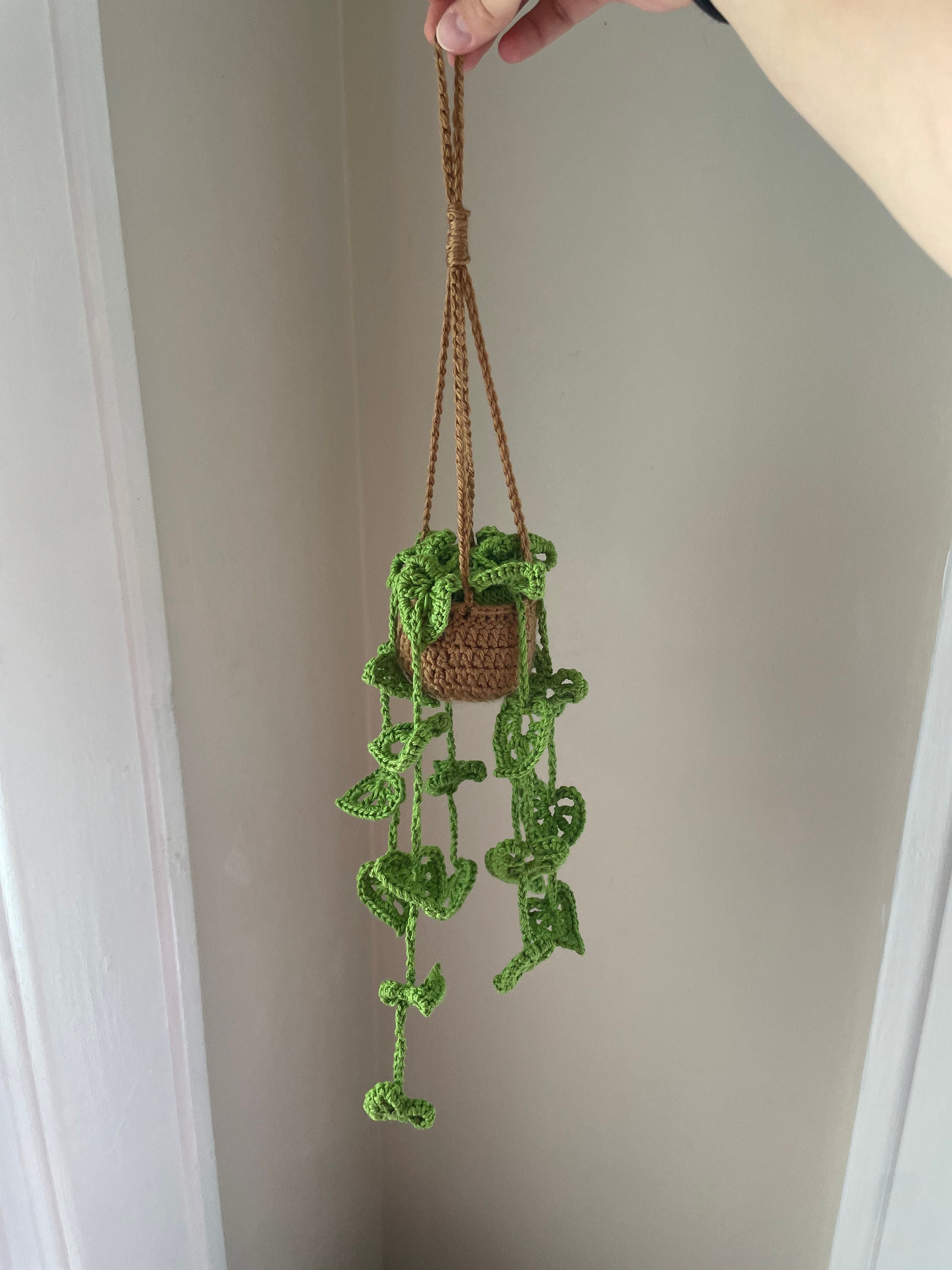 Crochet Hanging Monstera - Etsy