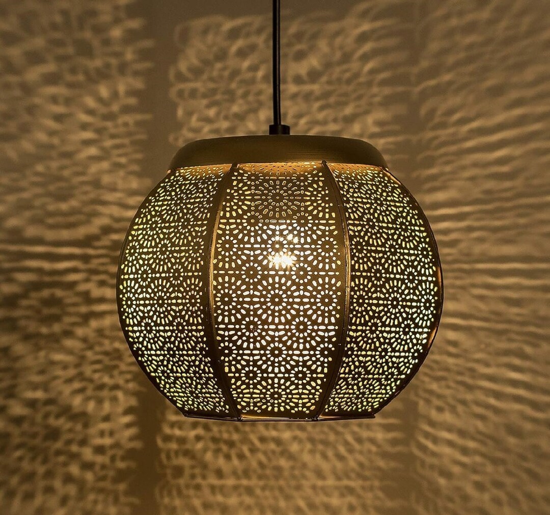 Arabian Hanging Lamp Turkish Ceiling Lamp Chandelier Vintage Antique ...
