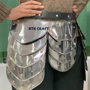 Medieval Steel Riveted Gothic LARP SCA Tasset Armor Belt Halloween ...