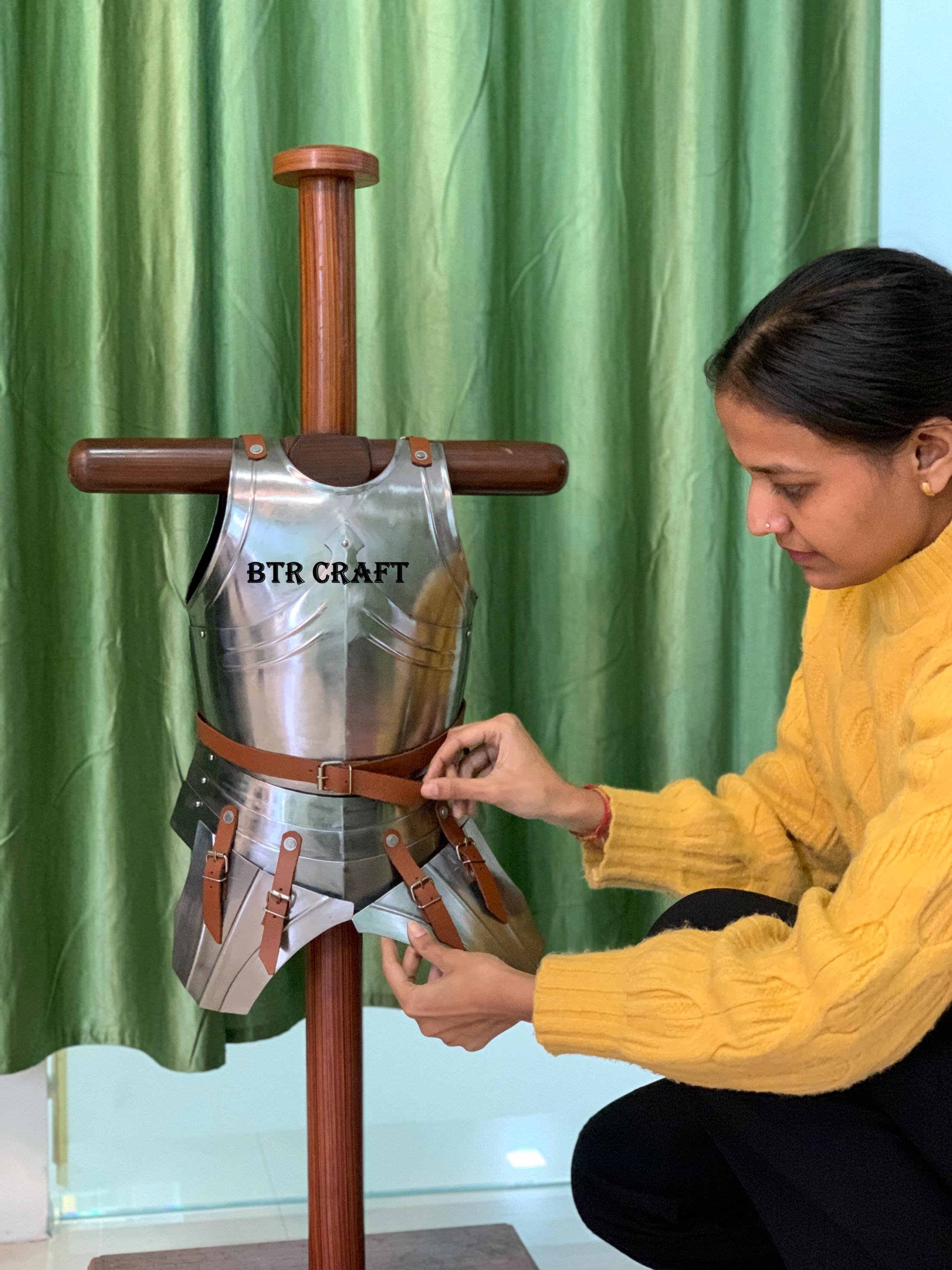 Medieval Knight Steel Gothic Cuirass Armor Larp Knight Breastplate ...