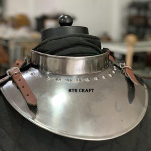 Medieval Steel Neck Gorget Cosplay LARP SCA Role-play Halloween Armor ...