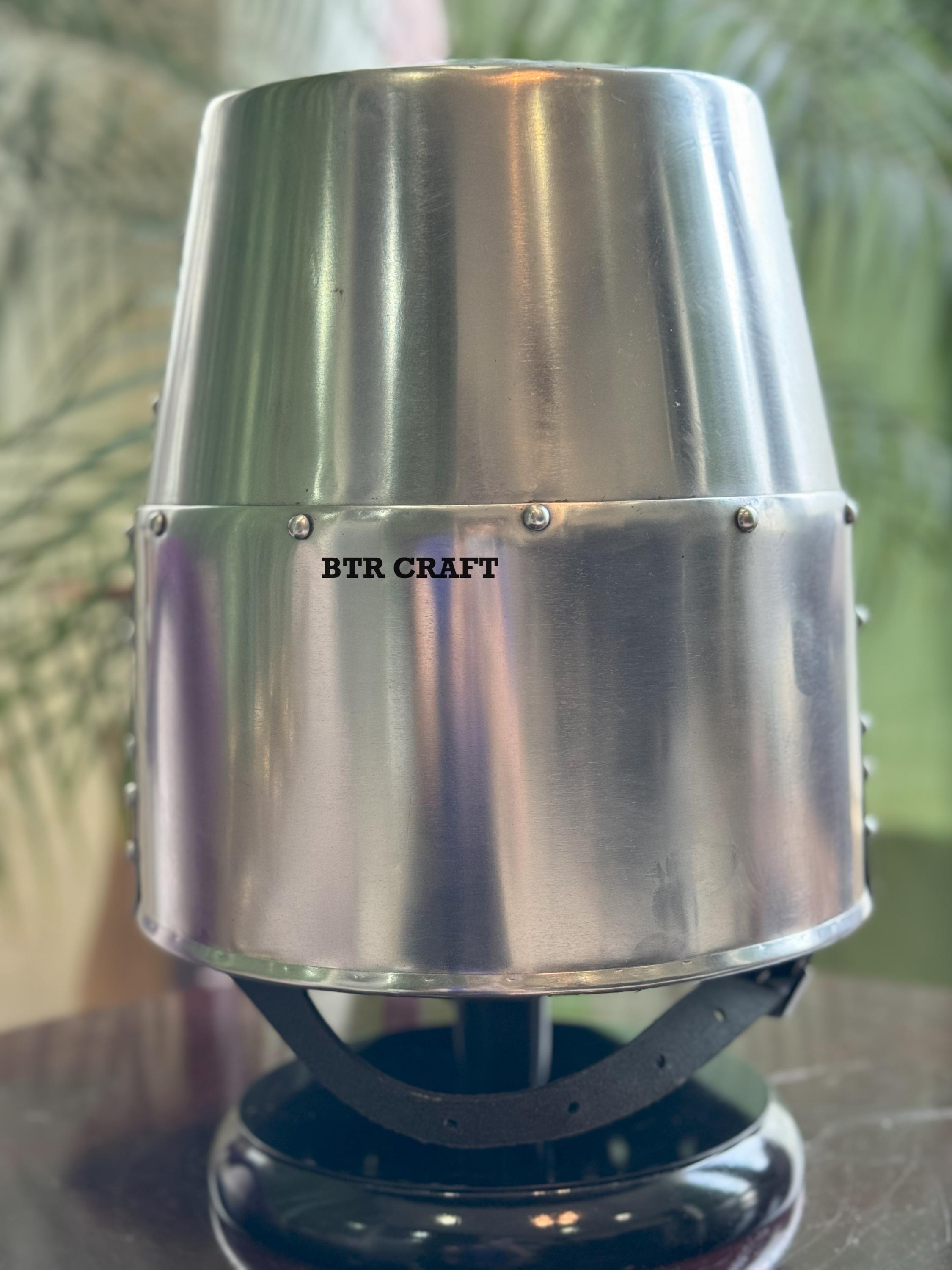 Medieval Templar Knight Crusader Armor Larp SCA Reenactment Halloween ...