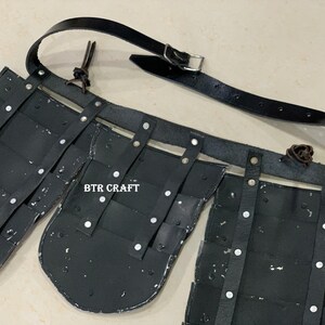 Medieval Steel Riveted Gothic LARP SCA Tasset Armor Belt Halloween ...