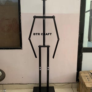 Handmade Brown Wooden Armor Display Stand: Medieval Costume Holder - Etsy