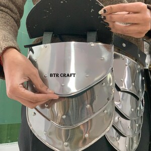 Medieval Steel Riveted Gothic LARP SCA Tasset Armor Belt Halloween ...