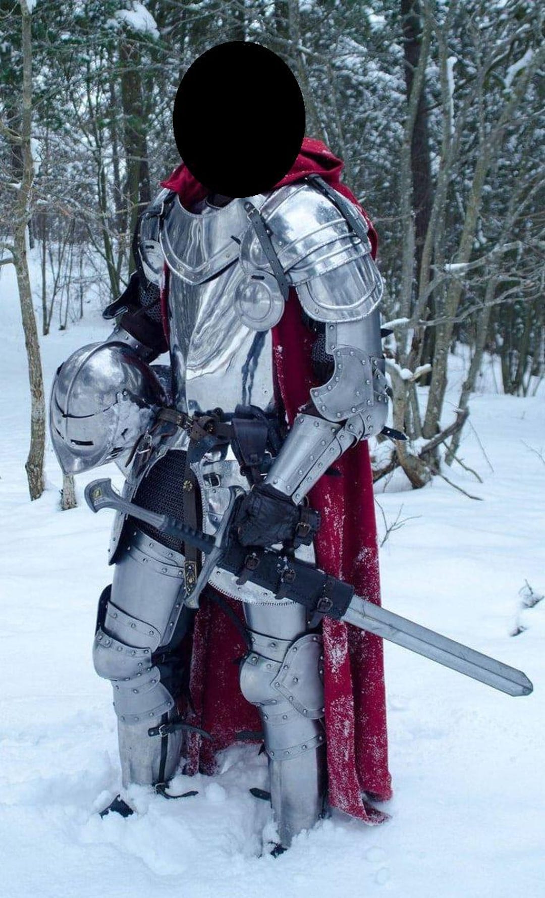 Plate Armor Medieval Warrior Plate Armour Set 18 Gauge Battle Ready ...
