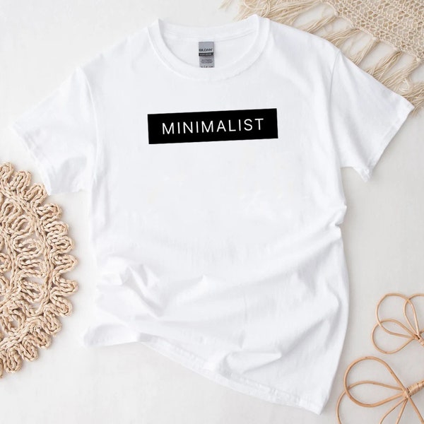 Minimal T Shirt - Etsy