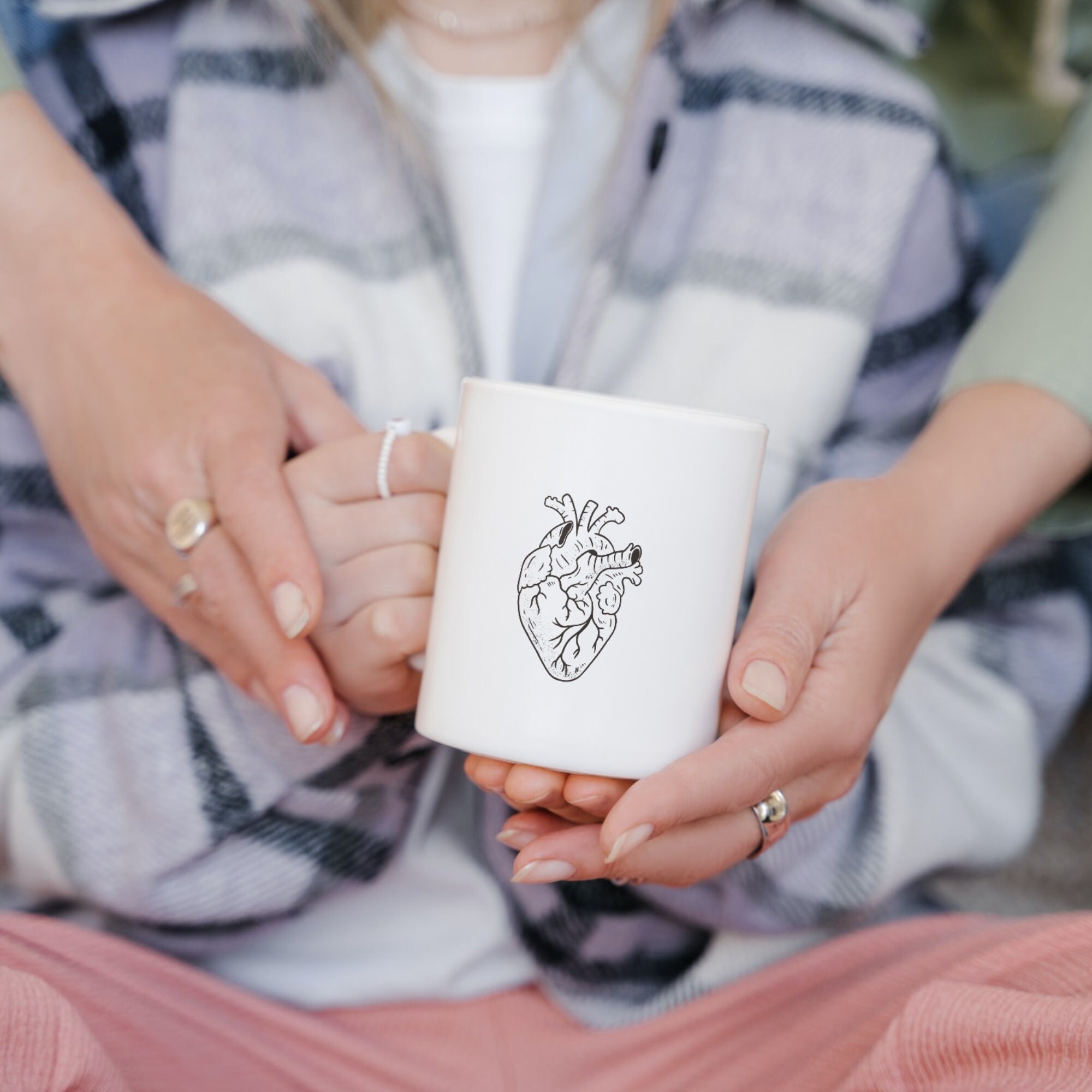 New Svg, Anatomy Svg, Anatomical Heart Svg Bundle, Flower Heart Svg ...