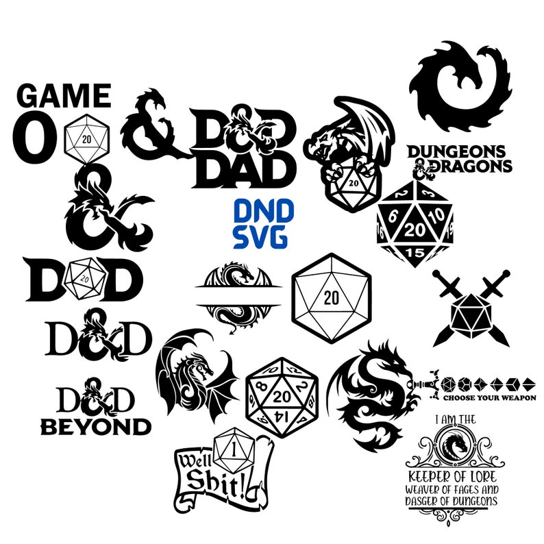 Dnd Svg Bundle,dnd Png Bundle,dnd Designs,crying is a Free Action Svg ...