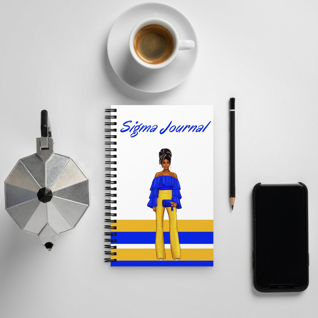 Sigma Spiral Notebook - Etsy