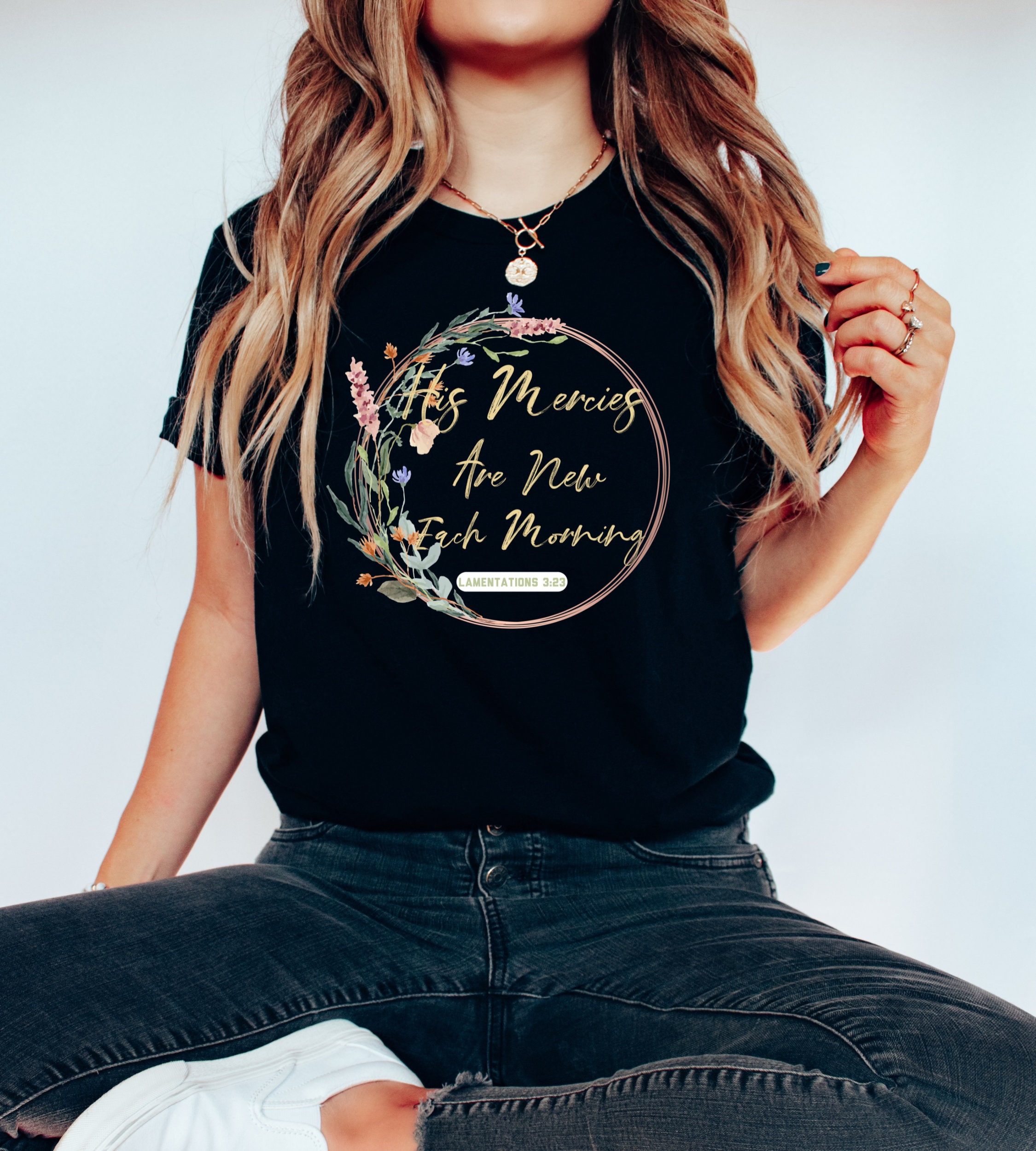 His Mercies Are New Each Morning SVG PNG PDF Jpg Dxf, Christian Svg ...