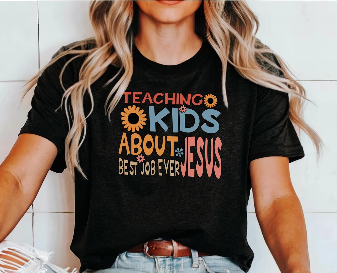 Kids Ministry Shirt, Teaching Kids About Jesus, Minister Shirt, Youth ...
