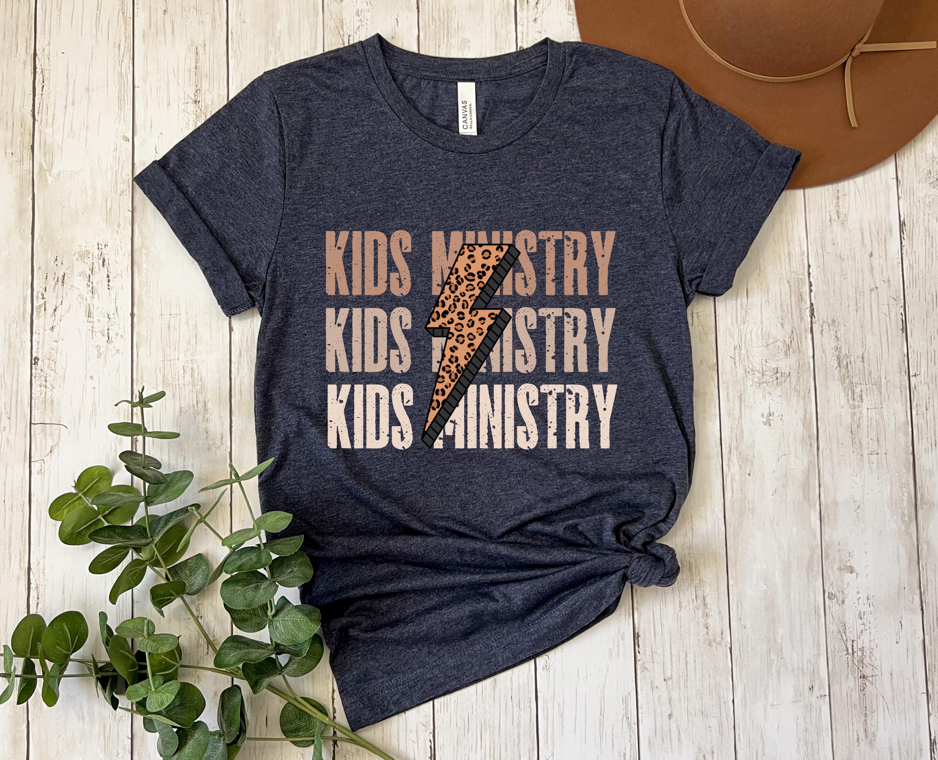 Teaching Kids About Jesus, Ministry Shirt, Minister Shirt, Youth Pastor ...