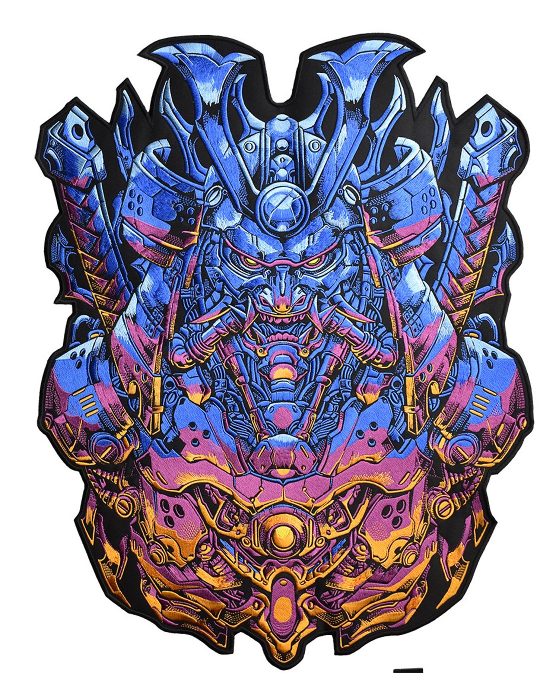 Samurai Embroidery Art - Etsy